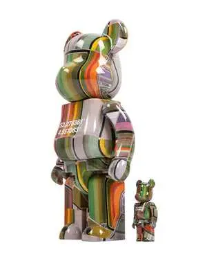 MEDICOM TOY X Benjamin Grant Overview Lisse Be@rbrick 100% And 400% Figure Set