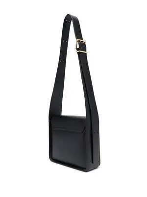 JIL SANDER Logo-stamp Leather Shoulder Bag