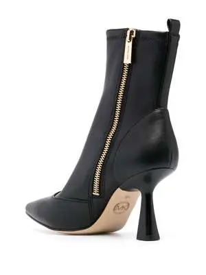 Michael Kors Clara 80mm Leather Ankle Boots