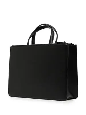 Valentino Garavani Vlogo Leather Briefcase