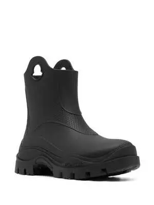 Moncler Misty Textured Ankle Boots