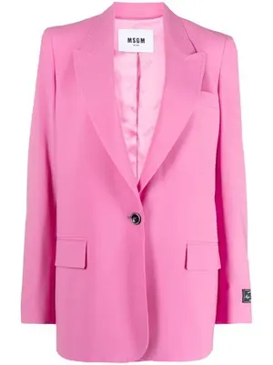 MSGM - Single-breasted Blazer