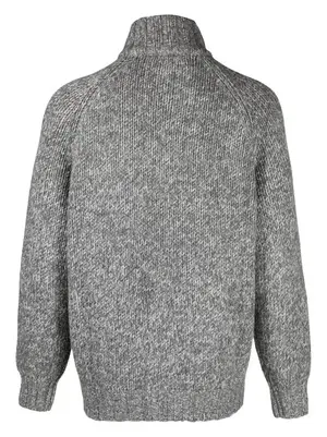 Brunello Cucinelli Raglan-sleeves Zip-up Cardigan