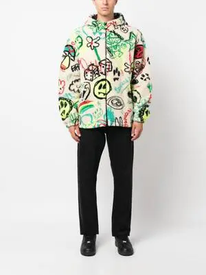 BARROW Ketch-print Fleece Jacket