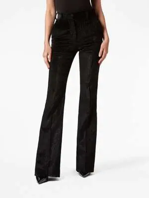 Philipp Plein High-waisted Flared Trousers