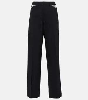 DION LEE Cutout Wool Pants