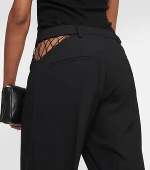 DION LEE Cutout Wool Pants