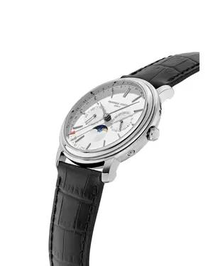 FREDERIQUE CONSTANT Classics Business Timer 40mm Watch - White/black