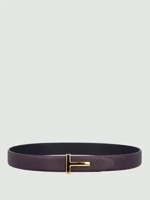 TOM FORD Belt - Burgundy
