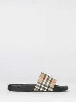 Burberry Textured Slides Slipper