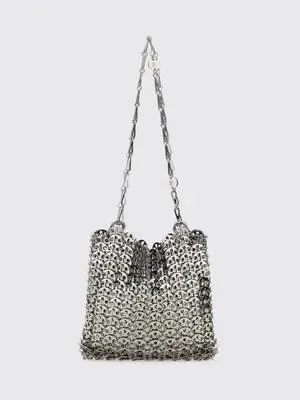 Rabanne Rabanne Chainmail Mini Bag Silver
