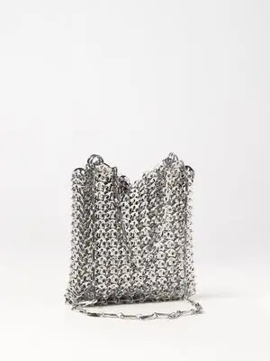 Rabanne Chainmail Mini Bag - Silver