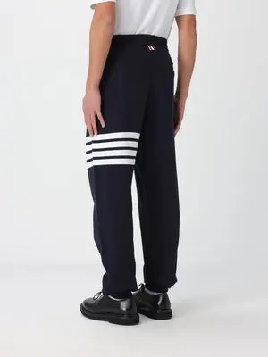 Thom Browne Jogger Pants With Signature Stripes