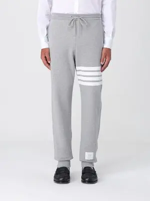 Thom Browne Cotton Trousers - Grey