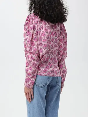 Isabel Marant Printed Cotton Top - Pink