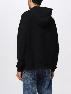 Palm Angels Cotton Sweatshirt - Black