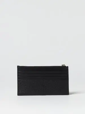 Michael Kors Empire Credit Card Holder In Leather - Black