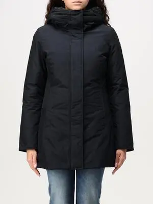 Woolrich Parka With Hood - Blue