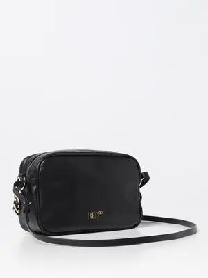 Red Valentino Mini Bag With Gold Tone Chain Strap - Black