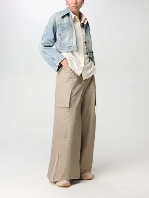 Palm Angels Technical Fabric Cargo Trousers - Beige