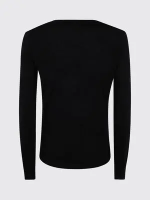 Theory Ribbed Knit Round Neck Sweater