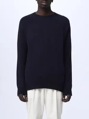 JIL SANDER Crew Neck Pullover - Blue