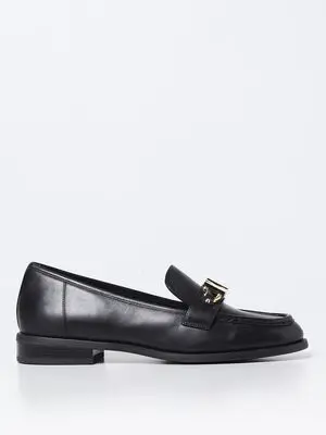 Michael Kors Tiegan Leather Mocassins With Monogram Detail