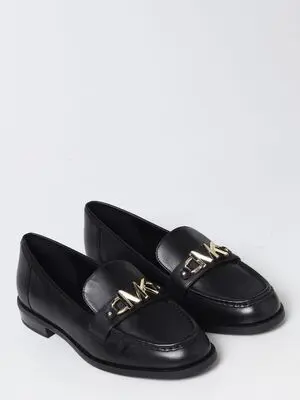 Michael Kors Tiegan Leather Mocassins With Monogram Detail