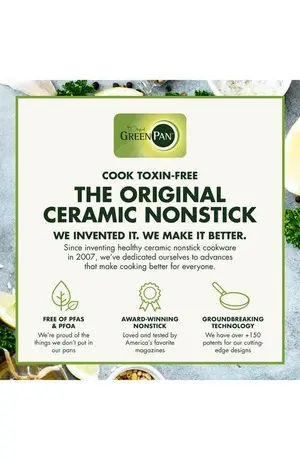 GREENPAN - 16-piece Reserve Ceramic Nonstick Cookware Set
