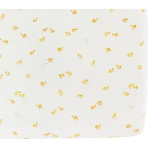 PEHR Organic Cotton Crib Sheet - Cheerful Chick