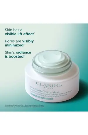 Clarins Cryo-flash Instant Lift Effect & Glow Boosting Face Mask - No Color