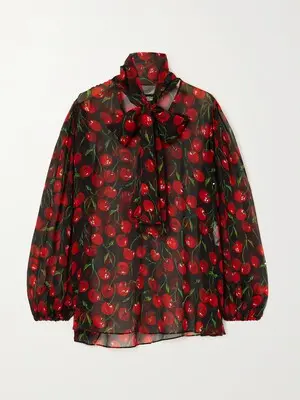 Dolce & Gabbana Long Sleeve Blouses