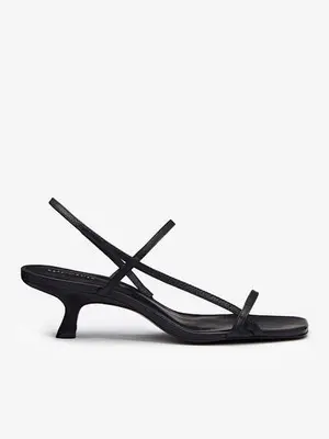 REFORMATION Serenity Bare Sandal - Black
