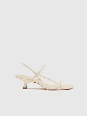 REFORMATION Serenity Bare Sandal - Ivory
