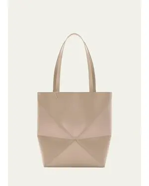 Loewe Loewe Puzzle Fold Medium Tote Bag Sand