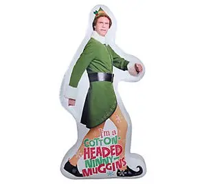 GEMMY INDUSTRIES Gemmy Elf Airblown Strolling Buddy Blow-up - One-color