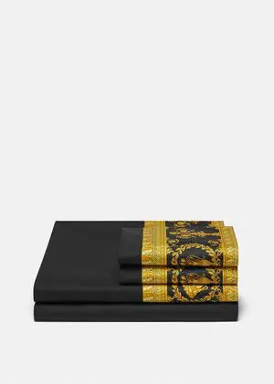 Versace I ♡ Baroque King/Cali Bed Set Black