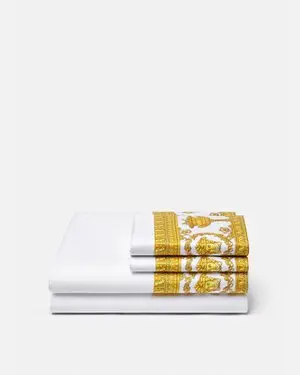Versace I ♡ Baroque / Bed Set - White