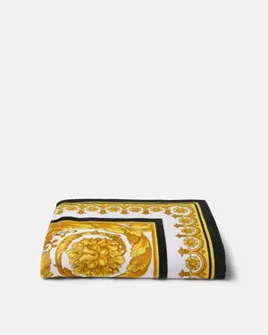 Versace I ♡ Baroque Beach Towel Print