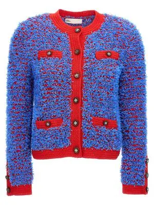 Tory Burch Cardigan 'confetti Kendra' - Multicolor