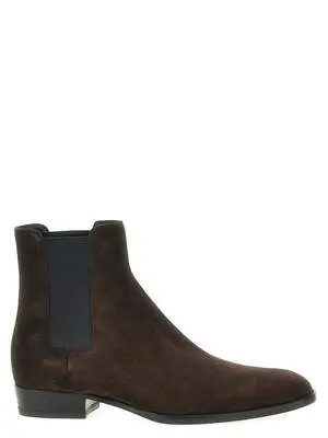 Men's Saint Laurent Brown Boots