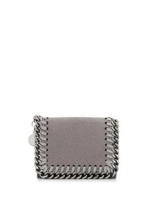Stella McCartney Falabella Tri-fold Wallet - Grey