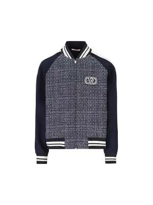 Valentino Garavani Jackets - Blue/white/navy