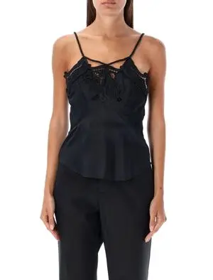Isabel Marant Étoile Joys Lingerie Top - Black