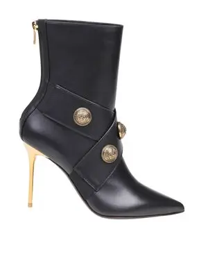 Balmain 'libre' Ankle Boots - Black