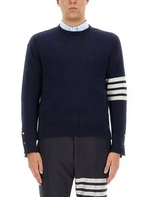 Thom Browne Cashmere Sweater Blue