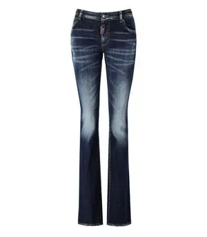 Dsquared2 Flare Twiggy Jeans - Blue