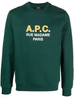 A.p.c. A. P.c. Sweat Apc Madame H Clothing - Green
