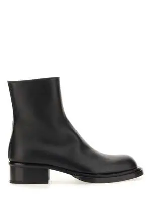 Alexander McQueen Cuban Stack Boots