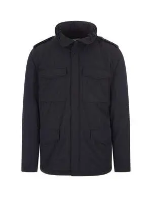 Aspesi Navy Minifield Jacket - Blue
